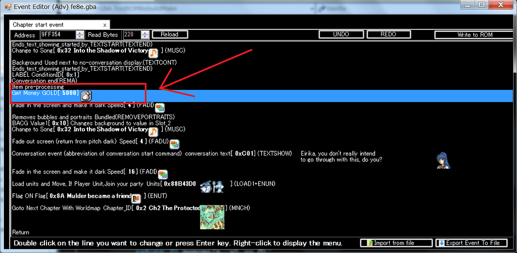 [FE8] Castle Frelia prologue event adress - Questions - Fire Emblem ...