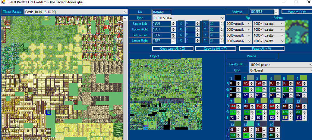 Editing tilesets - Tutorials - Fire Emblem Universe
