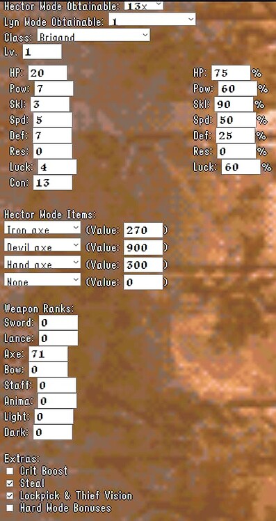 Fe7 Balanced PME - Concepts - Fire Emblem Universe