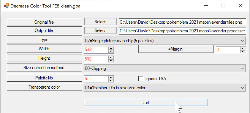 Importing Images as Maps [FEBuilder] - Tutorials - Fire Emblem Universe