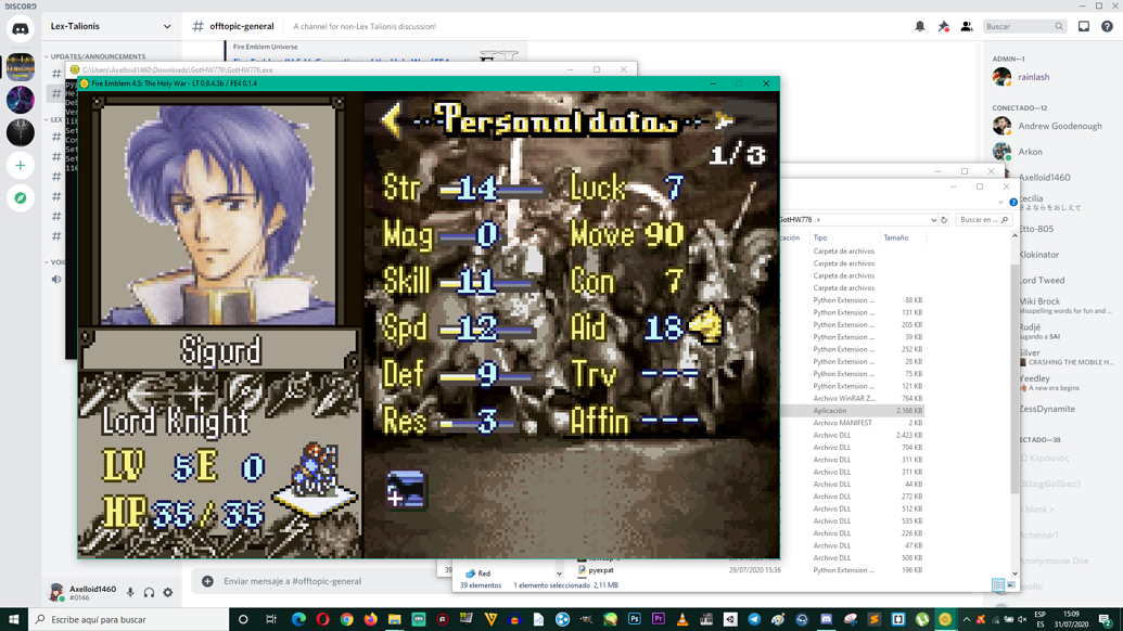 [Lex Talionis] Fire Emblem IV-V: The Holy War (FE4 & FE5 Remake ...