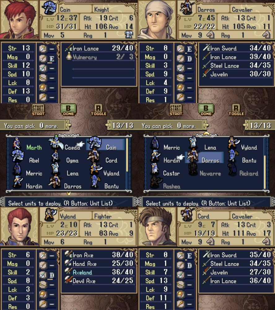 [v1.1 released] FE11 with Alternate Character Class sets - Projects ...
