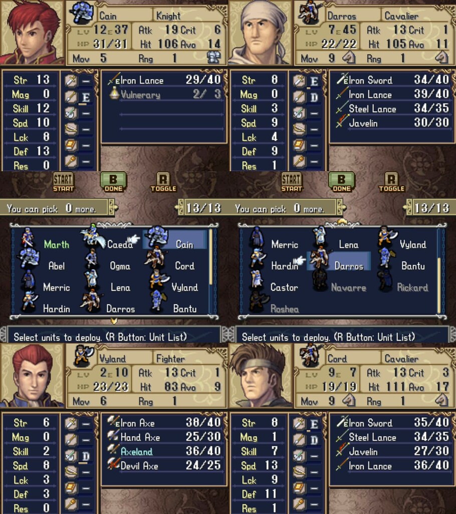 [v1.1 released] FE11 with Alternate Character Class sets - Projects ...