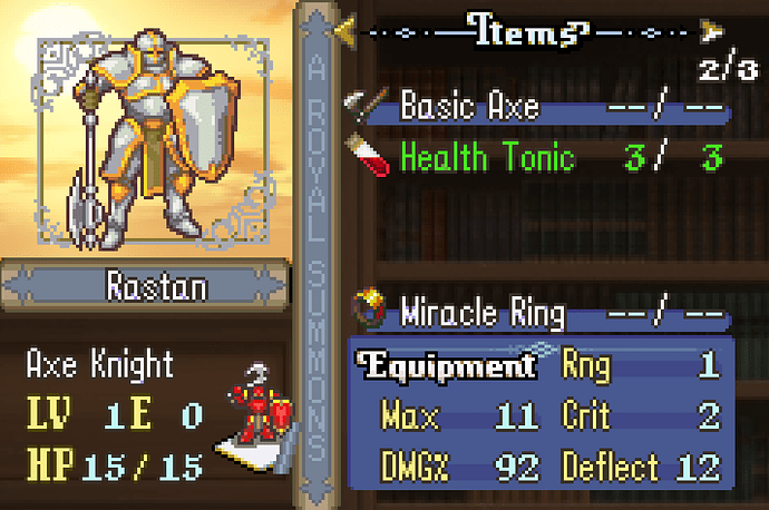 [COMPLETE][Lex Talionis] A Royal Summons - A "One Chapter" Game ...