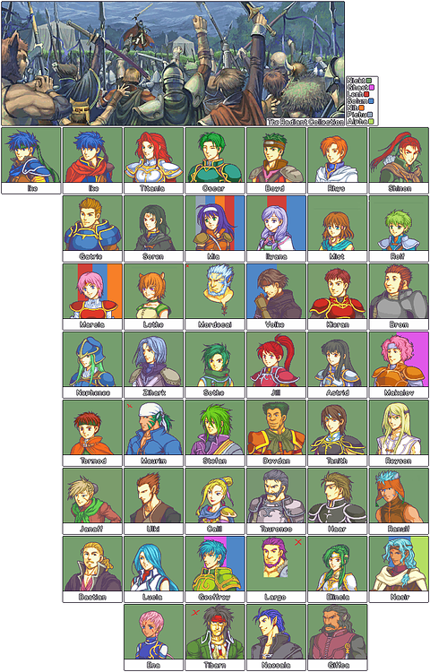 FE9 GBA remake . in need of the lost Nickt's portraits - Archives ...