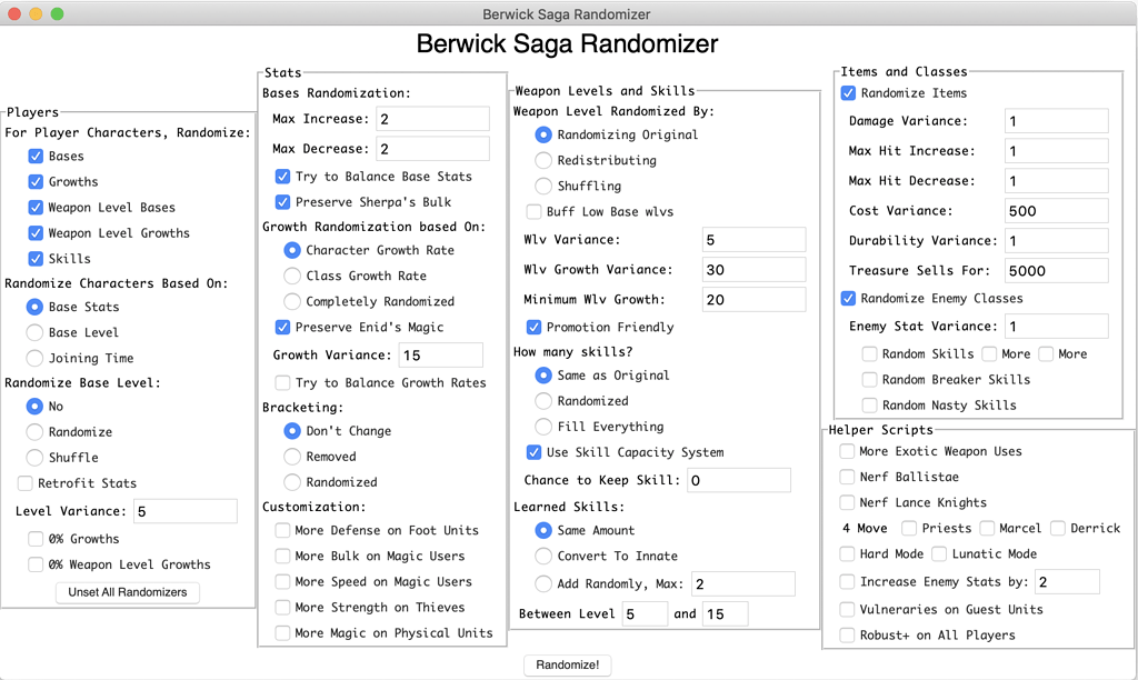 [Berwick Saga] Berwick Saga Editor & Randomizer (Early Beta) - Toolbox ...