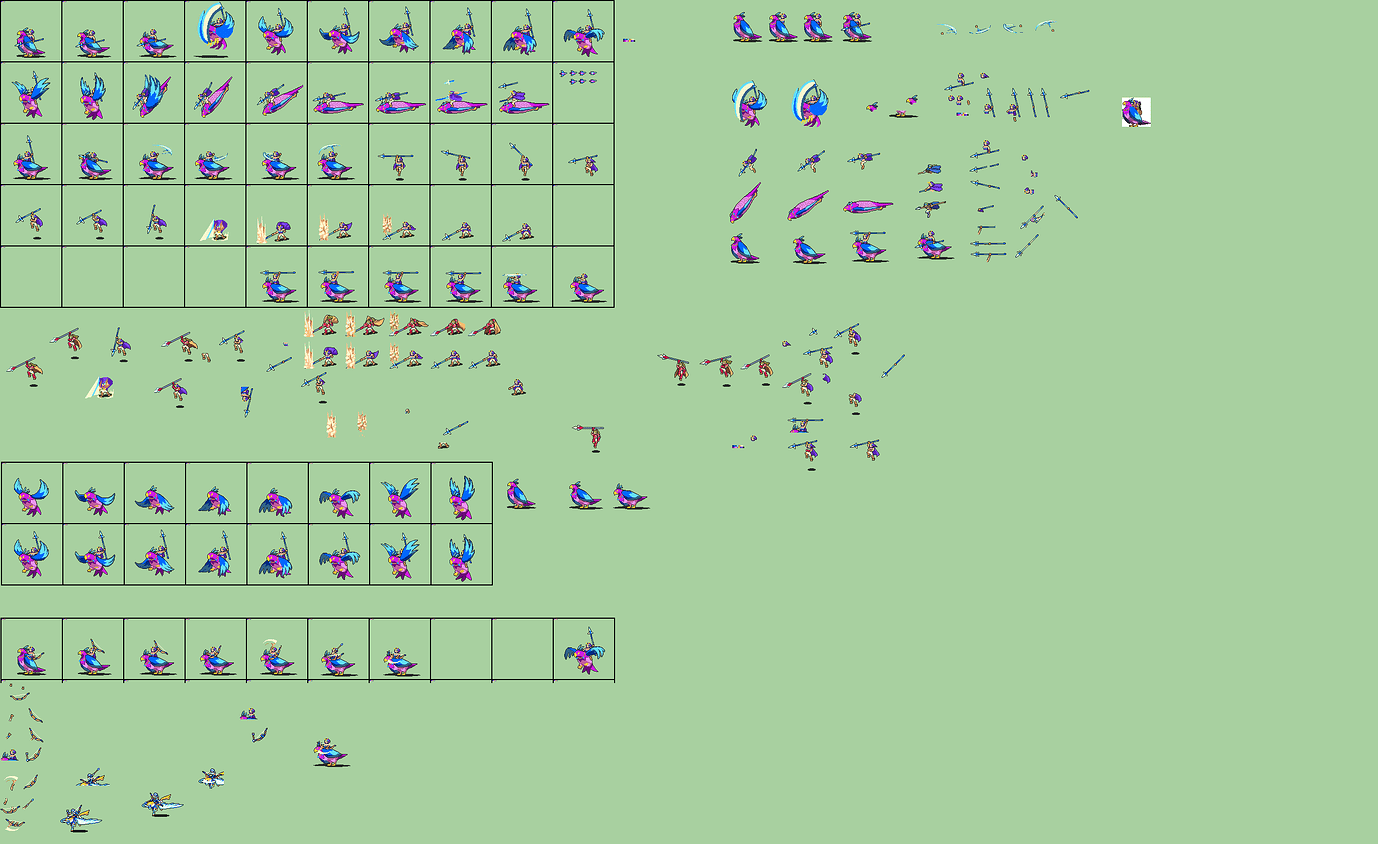 Does anyone have like a phoenix battle sprite or like any bird battle ...