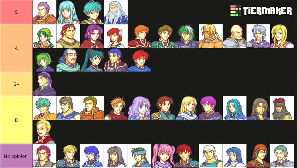 Me and my mom played FE7 together! Just finished it. It was fun ...