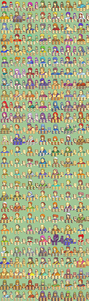 Brunnya and Murdock portraits with FE8 colors? - Requests - Fire Emblem ...