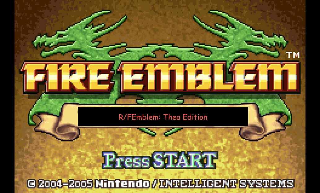 [FE8] r/FEmblem: Thea Edition - Projects - Fire Emblem Universe