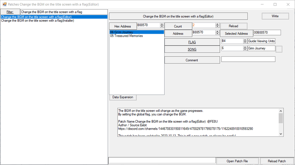 Eebit's Code and Hacks - Resources - Fire Emblem Universe