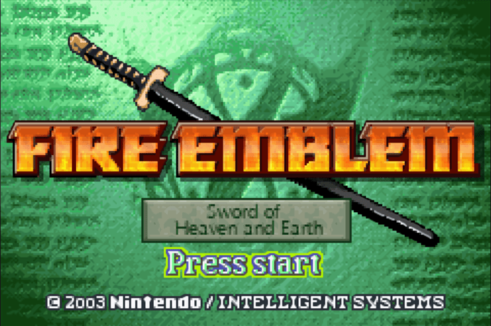 [FE7] Fire Emblem - Sword of Heaven and Earth [Translation Complete v1 ...