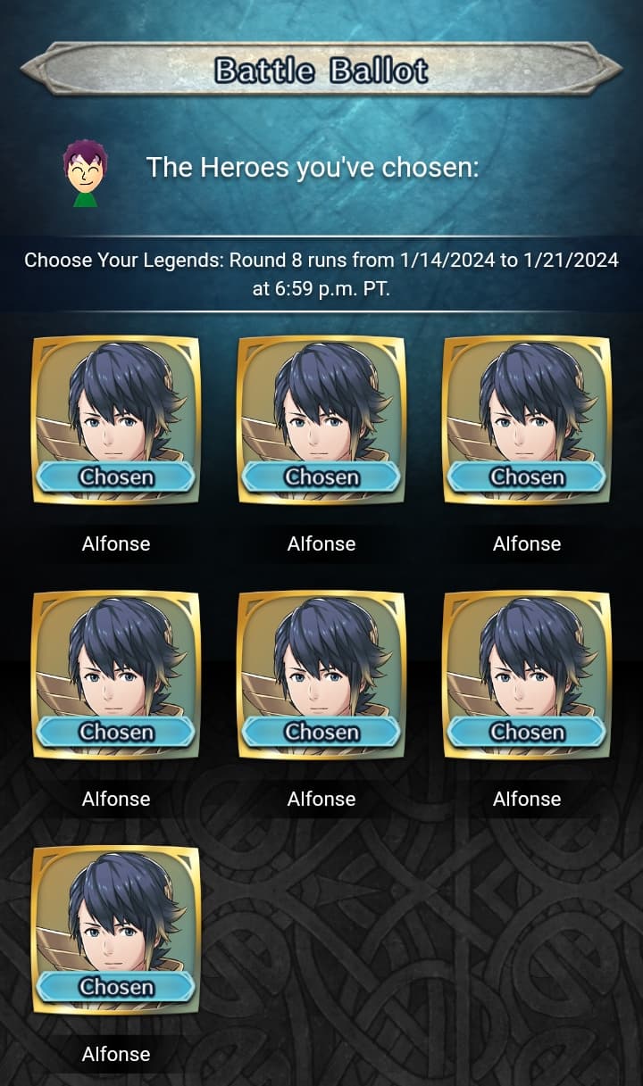 Choose Your Legends: Round Eight - Page 2 - Community - Fire Emblem ...