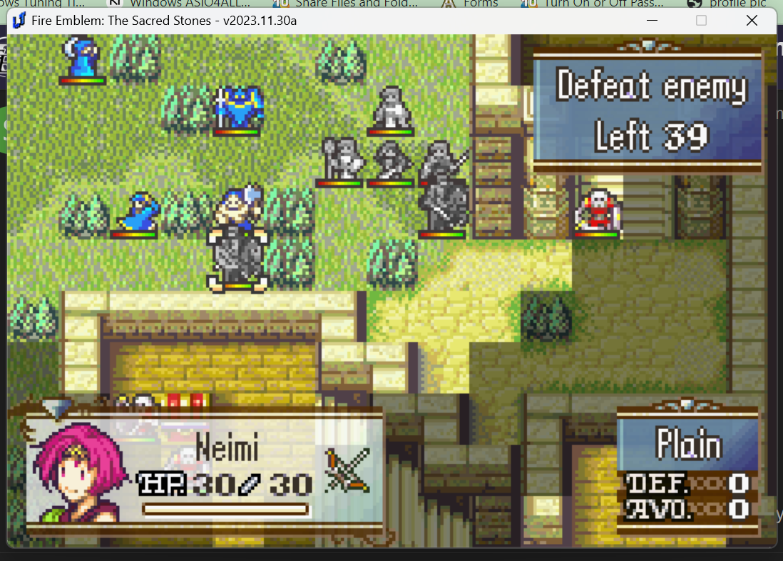 [Lex Talionis] Fire Emblem 8R (Playable monster units and MyUnit Test ...