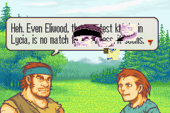 After having edited the world map dialogue of FE6, I'm experiencing ...